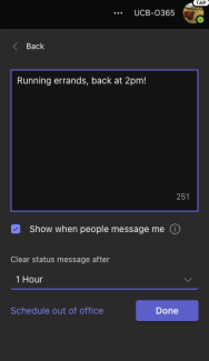 Microsoft Teams - Change your status in Teams | Data & Analytics